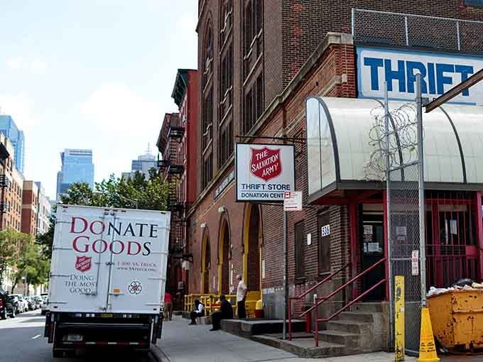 The unassuming brick exterior hides a treasure trove where smart New Yorkers come to beat the retail system.