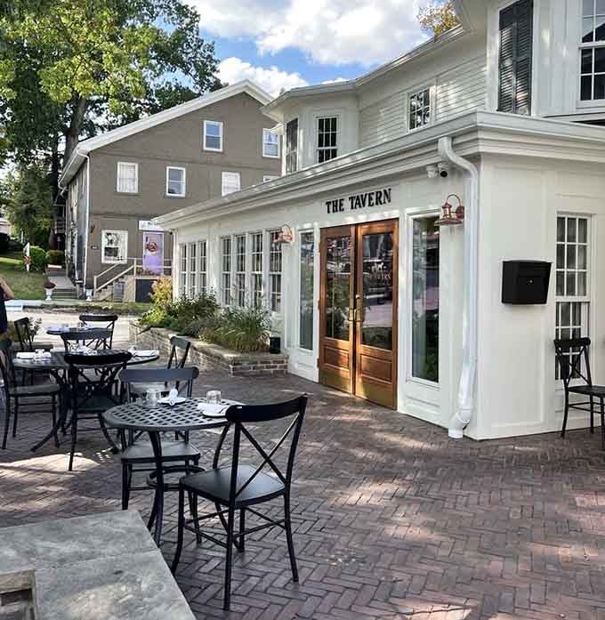 The outdoor patio where warm evenings and good food create the kind of memories that bring people back year after year.