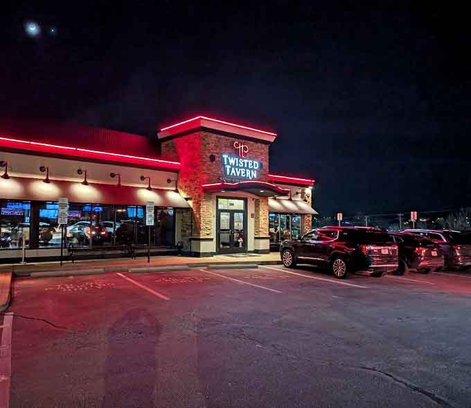 When the parking lot's full and the neon's glowing, you know you've found somewhere the locals truly love.