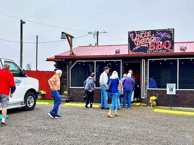 The line outside tells you everything you need to know about what's waiting inside this unassuming building.