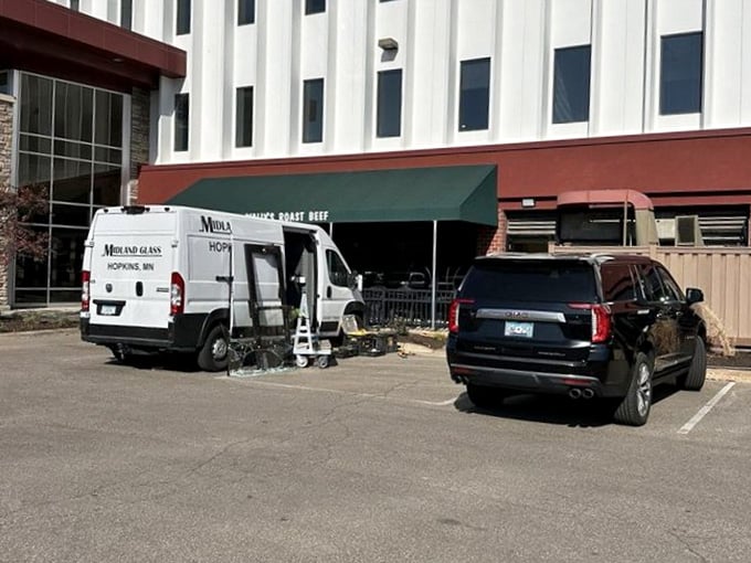 The parking lot where dreams of roast beef sandwiches become delicious reality, one visit at a time.