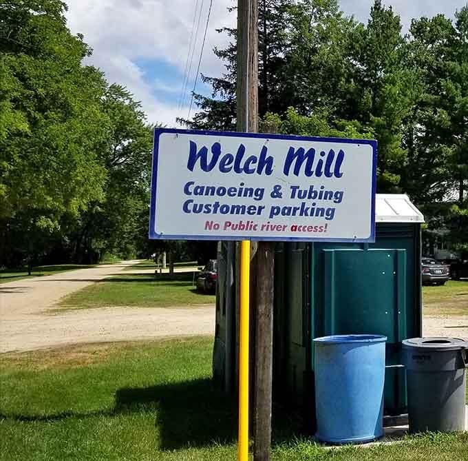 When a sign promises "no public river access," it means you're in the right place for the good stuff.