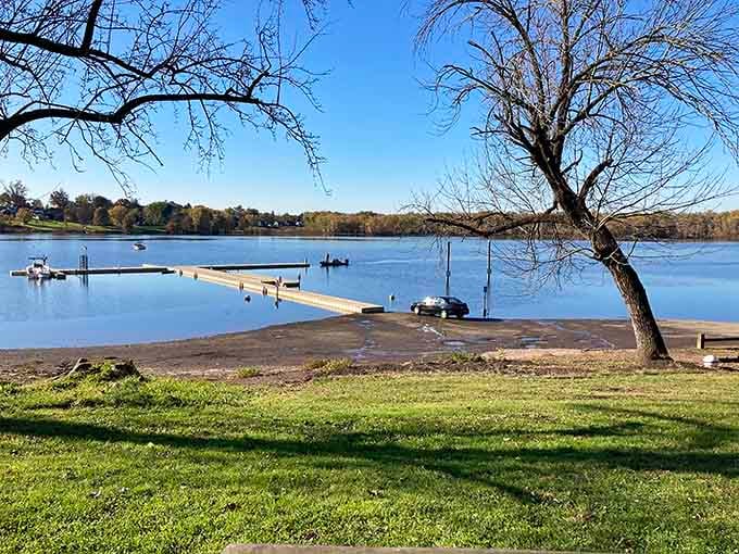 The Wethersfield Cove sits peaceful and pretty, once bustling with ships loaded with those famous red onions that built this town.