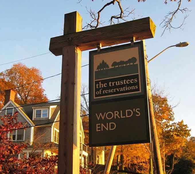 The iconic sign marks your arrival at a place where dramatic names actually match the dramatic scenery.