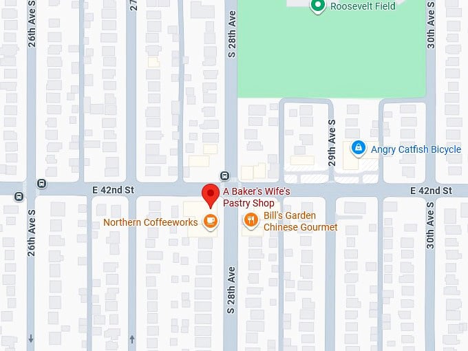 16. a baker's wife's pastry shop's map