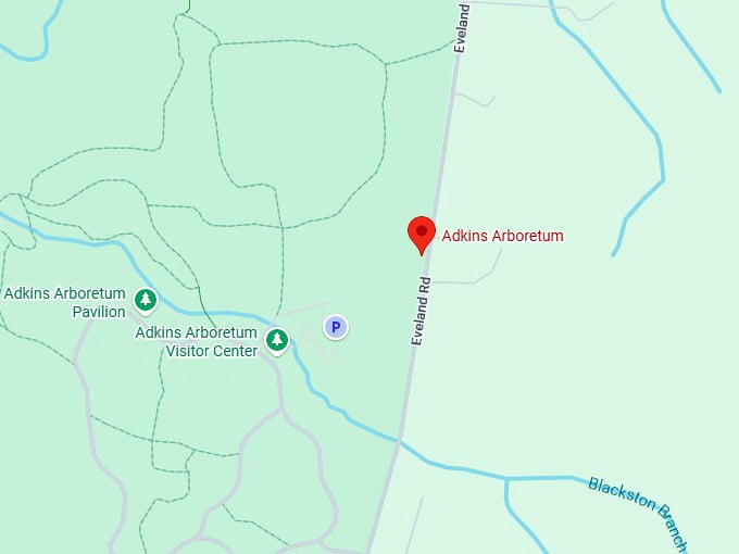 16. adkins arboretum map
