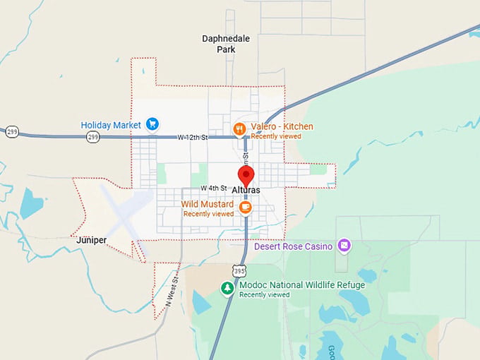 16. alturas map