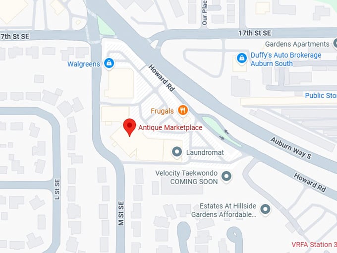 16. antique marketplace map