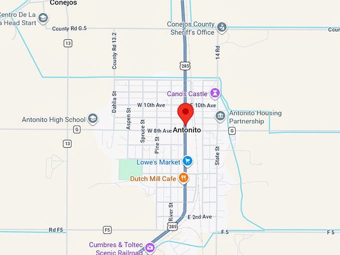 16. antonito co map