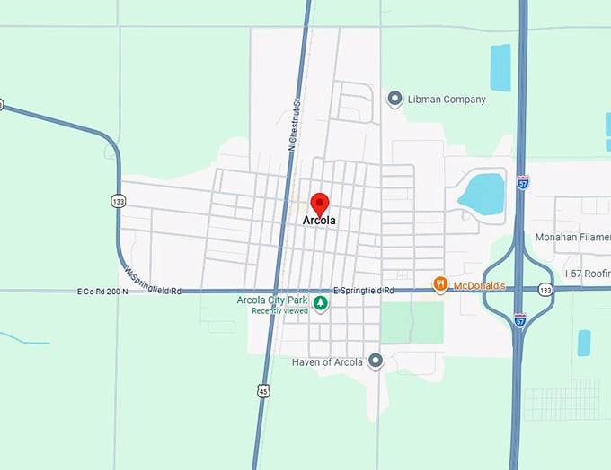 16. arcola map