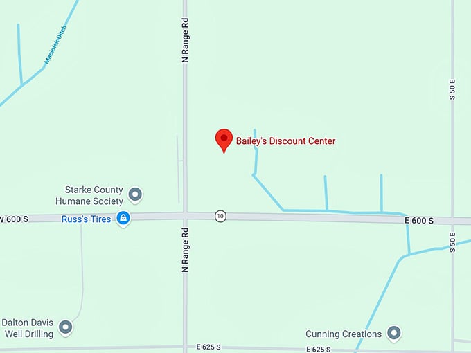 16. bailey's discount center map