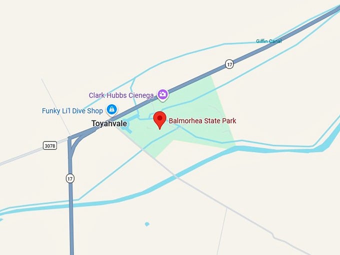 16. balmorhea state park map
