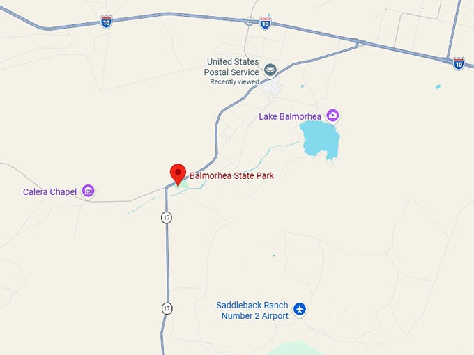 16. balmorhea state park map