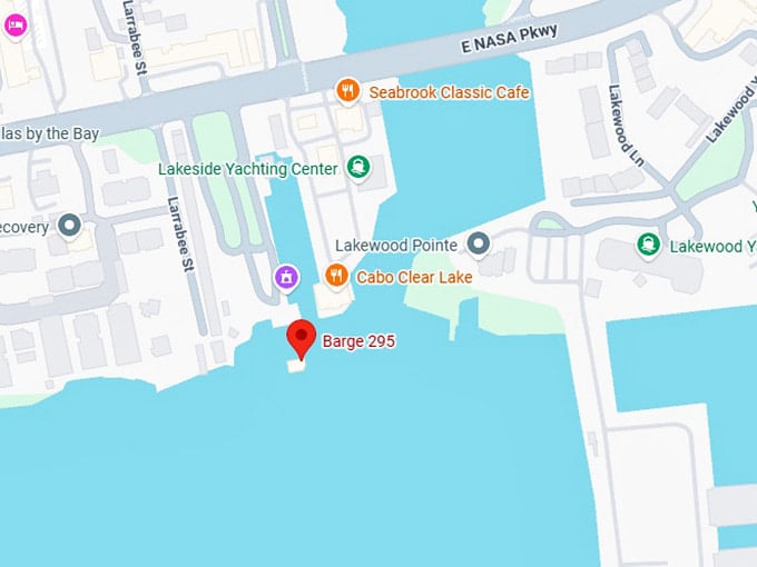 16. barge 295 map