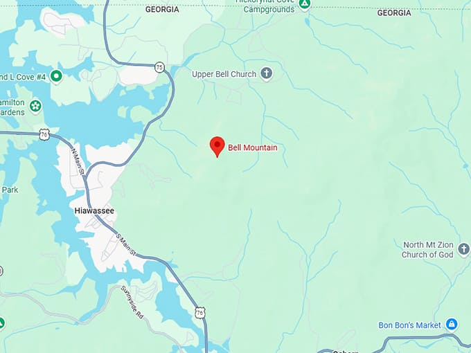 16. bell mountain map