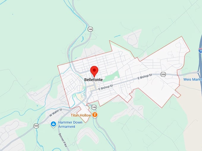 16. bellefonte, pa map