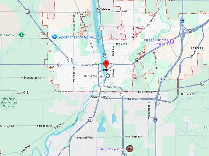 16. beloit map