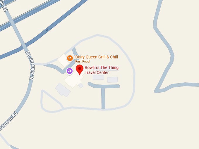 16. bowlin's the thing travel center map