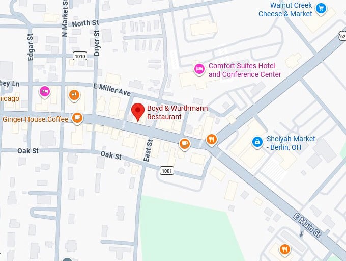 16. boyd & wurthmann restaurant's map