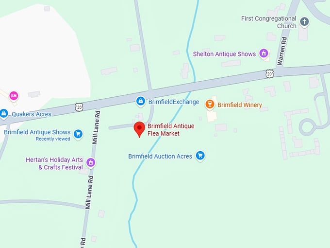 16. brimfield antique flea market map