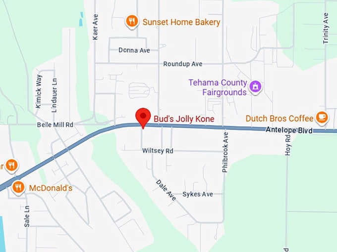 16. bud's jolly kone map
