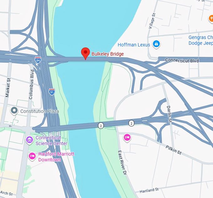 16. bulkeley bridge map