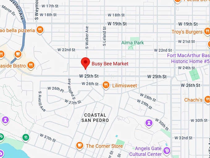 16. busy bee market map