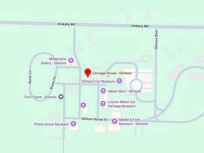 16. carriage house gilmore map