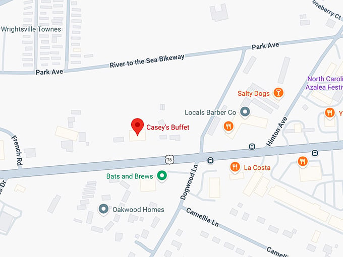 16. casey&rsquo;s buffet map