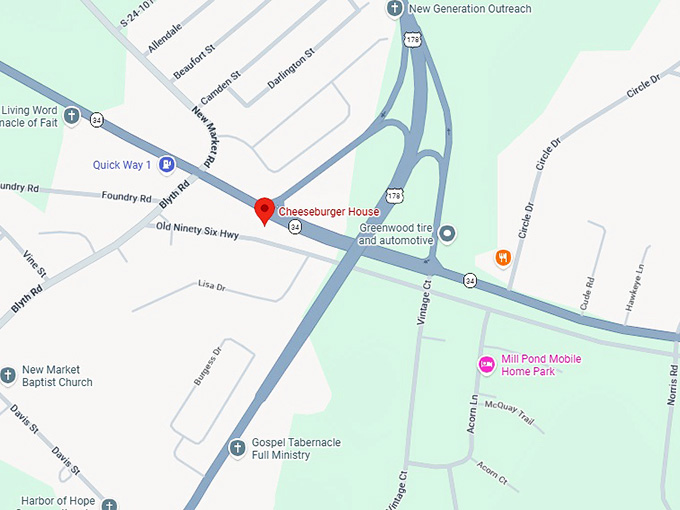 16. cheeseburger house map