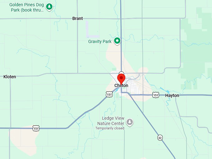 16. chilton wi map