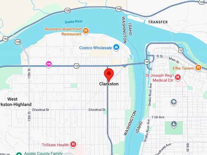 16. clarkston wa map