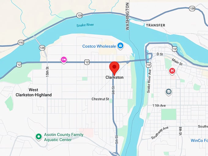 16. clarkston wa map