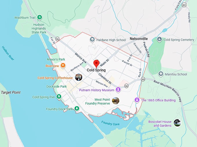 16. cold spring map