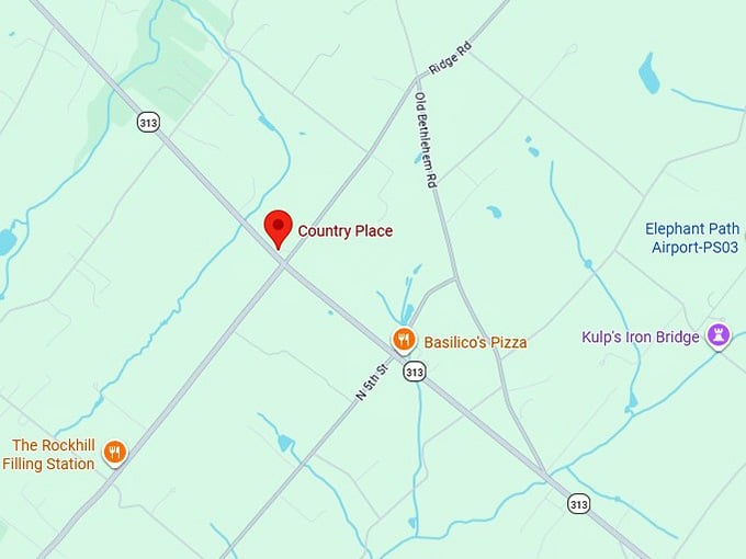 16. country place's map