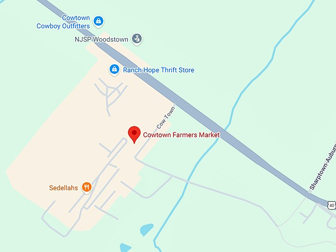 16. cowtown farmers market map