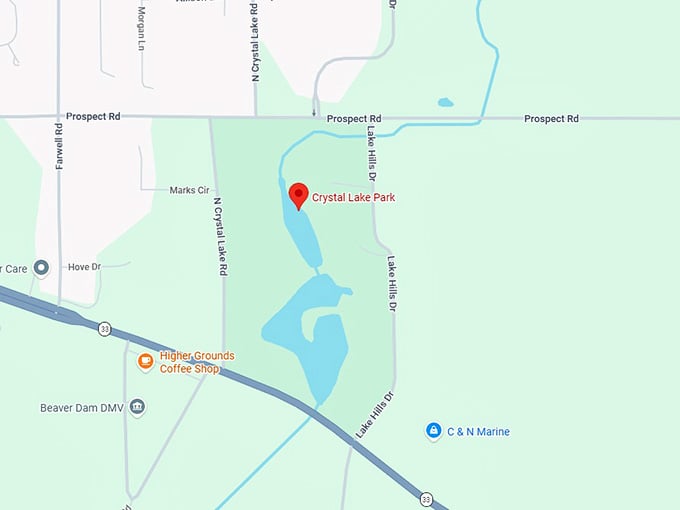 16. crystal lake park map
