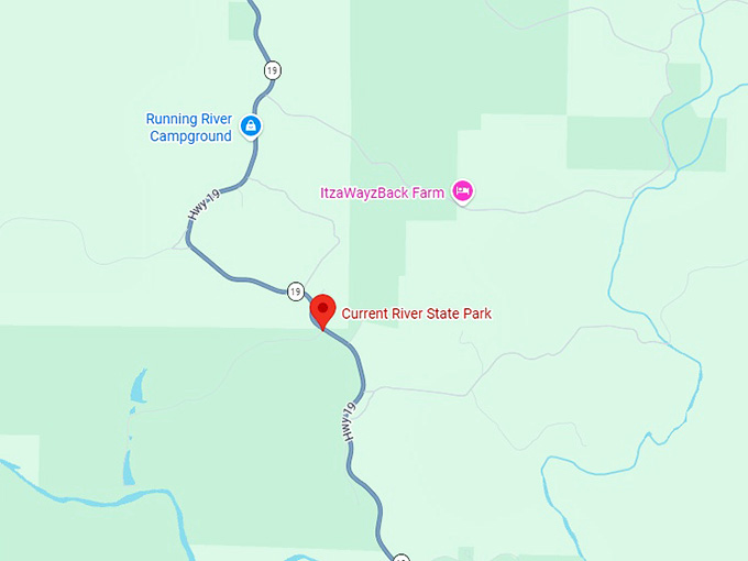 16. current river state park map