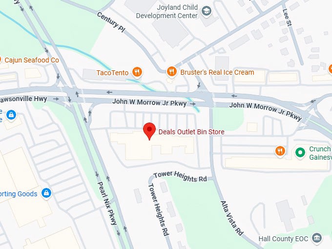 16. deals outlet bin store map
