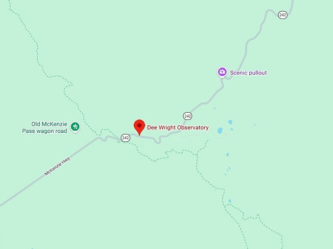 16. dee wright observatory map