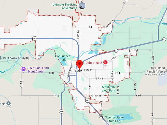 16. delta, co map