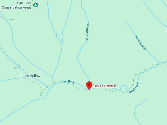 16. devil's bathtub map