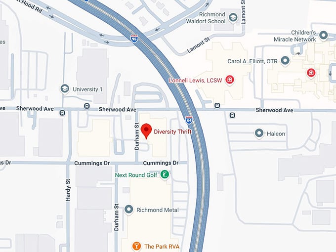 16. diversity thrift map