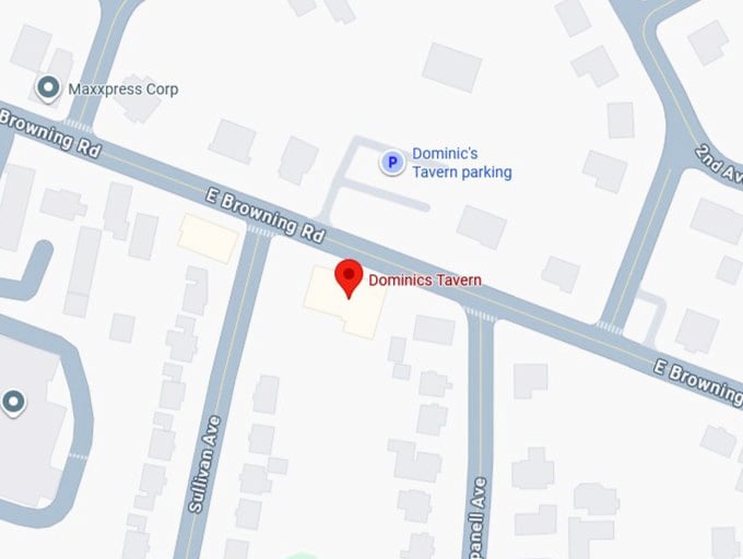 16. dominics tavern's map