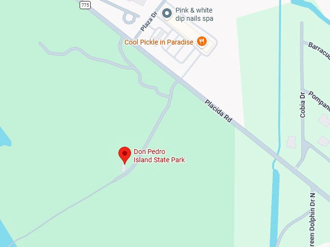 16. don pedro island state park map