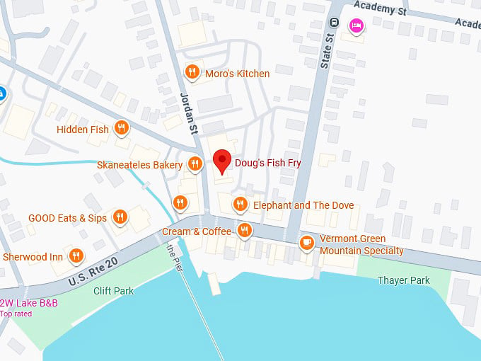 16. doug's fish fry map