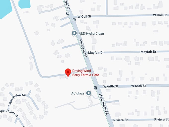 16. driving wind berry farm & cafe map