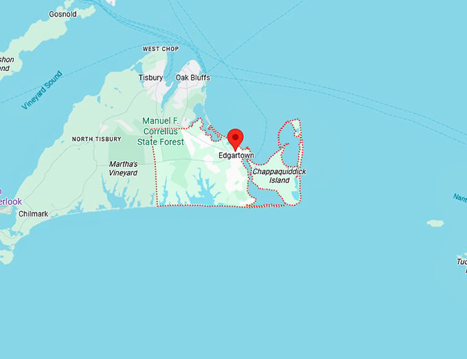 16. edgartown map