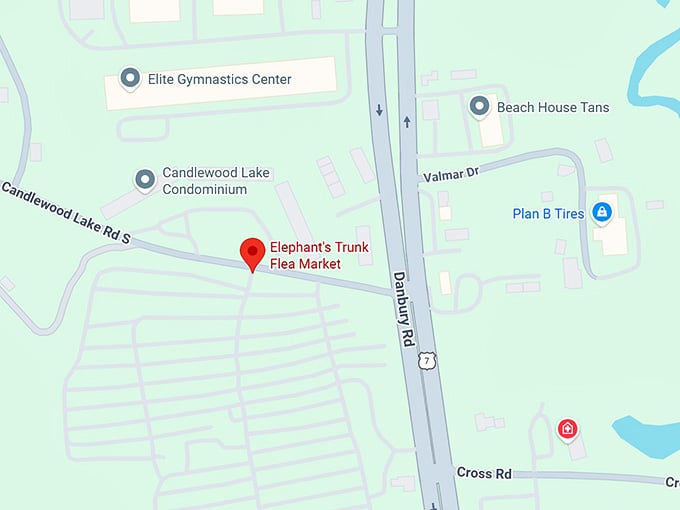 16. elephant's trunk flea market map