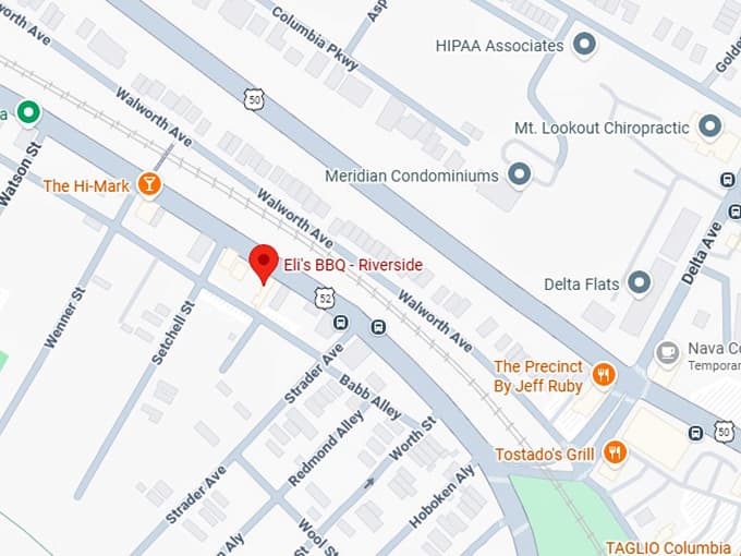 16. eli's bbq riverside map